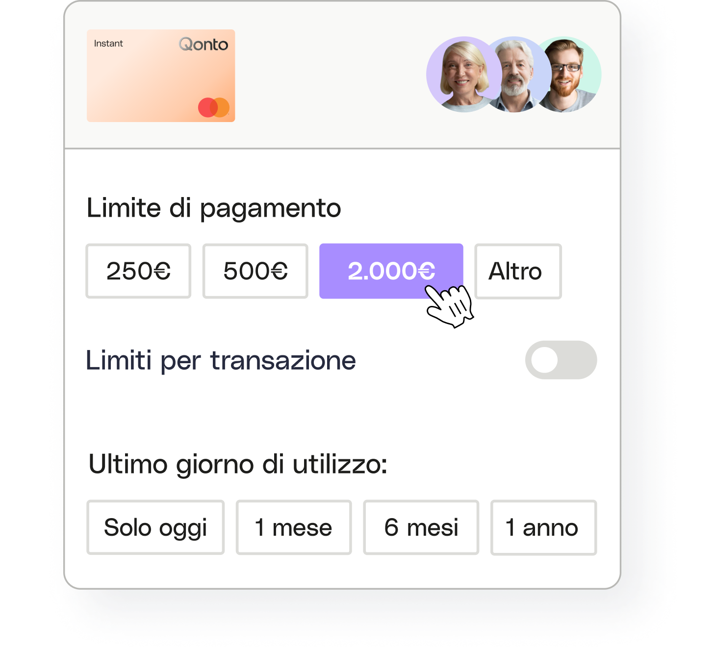 Carta con IBAN aziendale per PMI e professionisti • Qonto