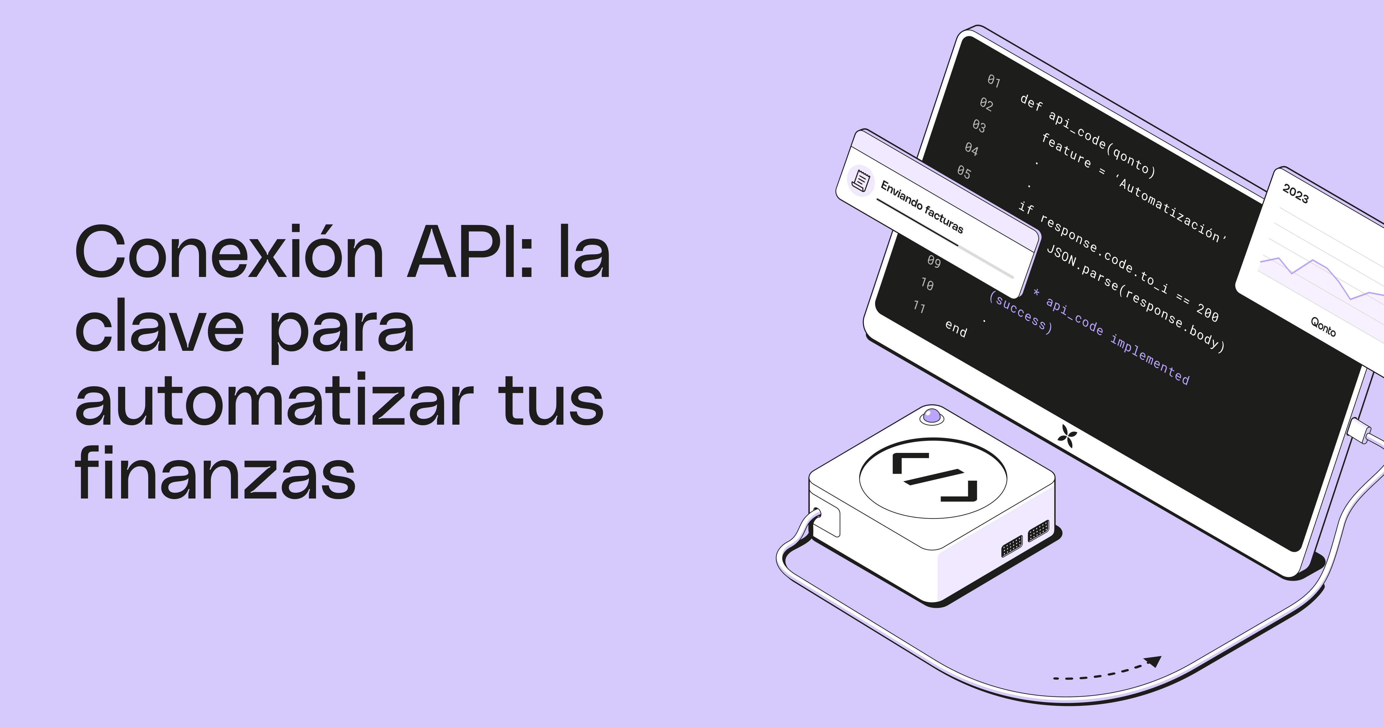 Conexión API · Qonto
